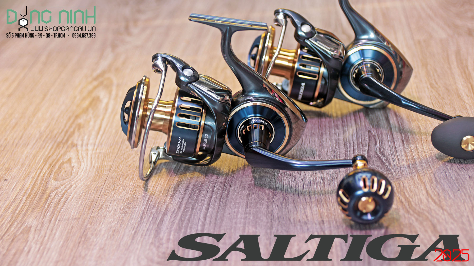 Máy câu Daiwa Saltiga 2025 - siêu phẩm!!!